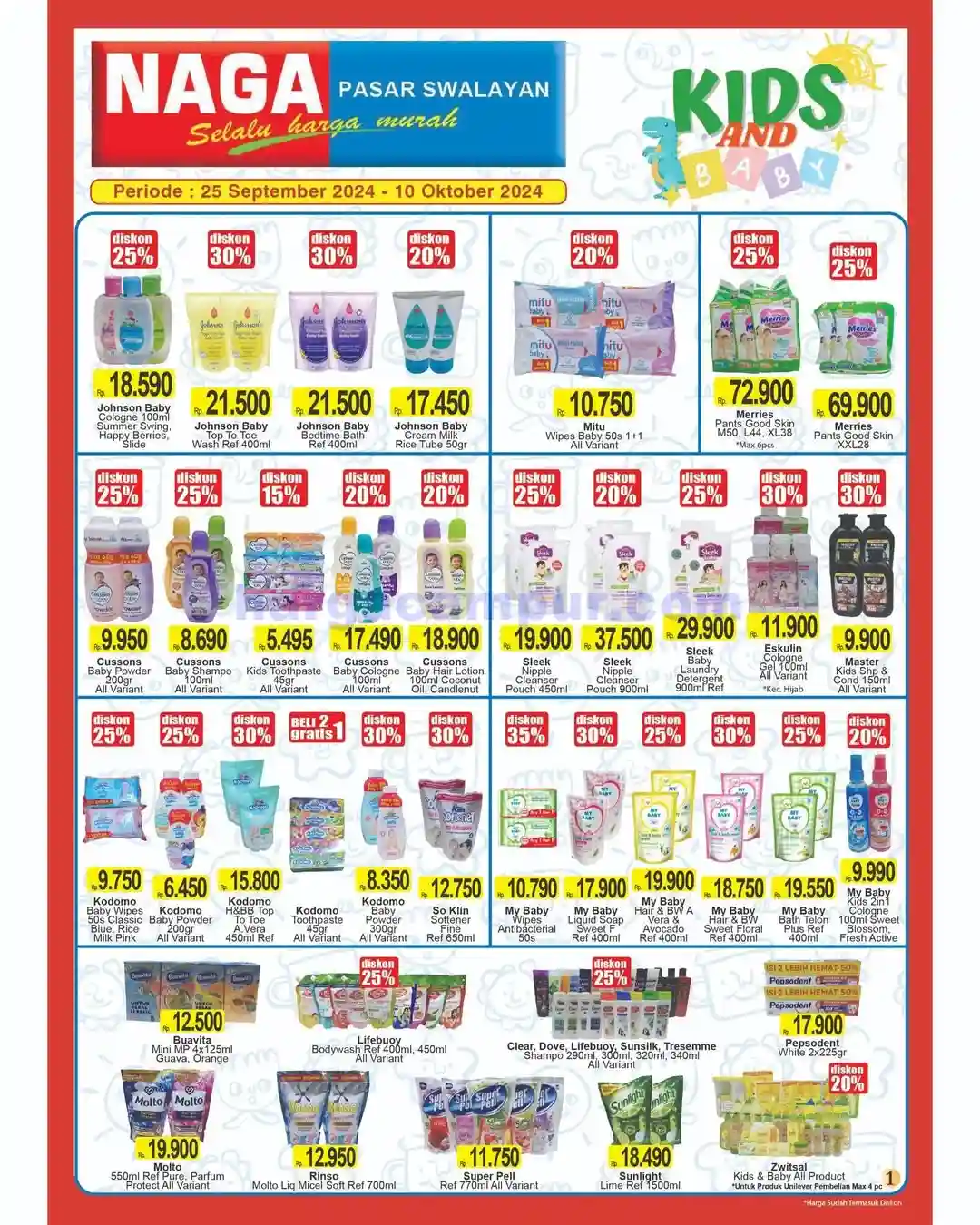 Katalog Naga Pasar Swalayan Promo Terbaru 25 Oktober - 10 November 2025